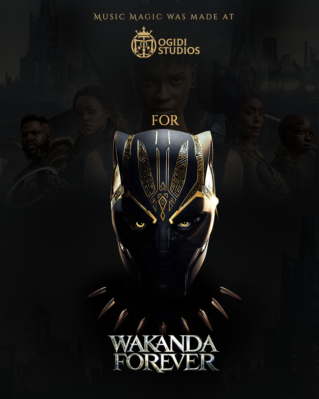Black Panther: Wakanda Forever Music Magic made at Ogidi Studios - The ...