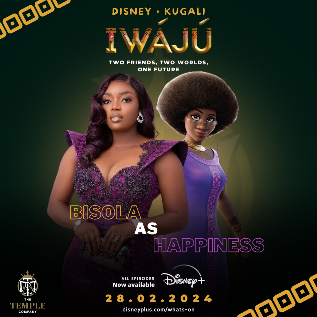 Cheers to Bisola Aiyeola: Living the Dream as Princess Happiness on ...